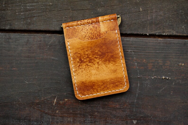 Money Clip Wallet Spring Clip Wallet Minimalist Wallet - Etsy