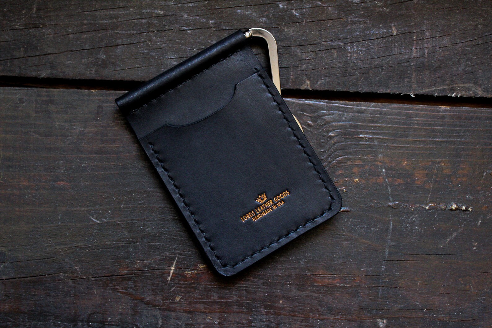 Money Clip Wallet Spring Clip Wallet Minimalist Wallet - Etsy