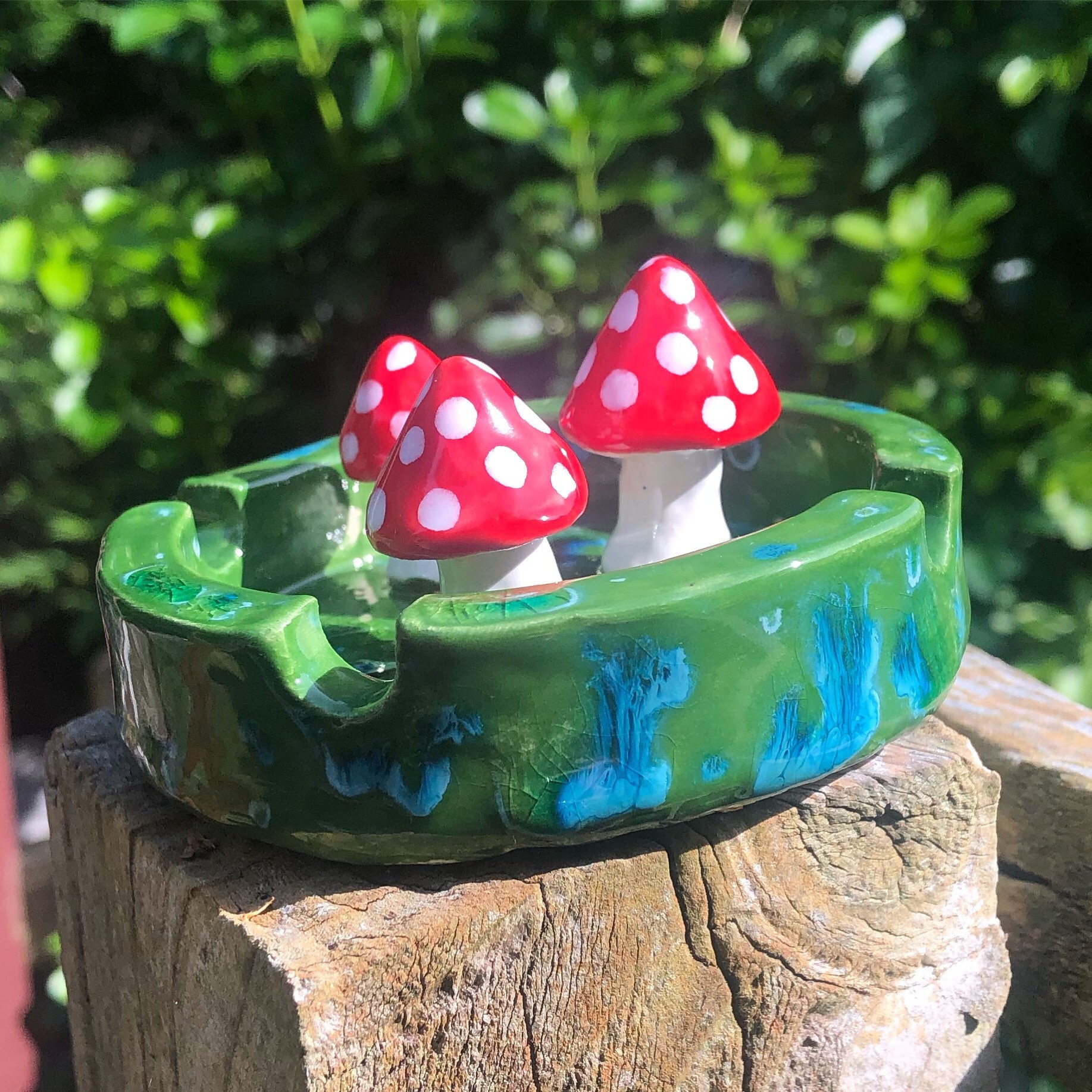 Tobacciana Mushroom Ashtray Collectibles Art & Collectibles etna.com.pe