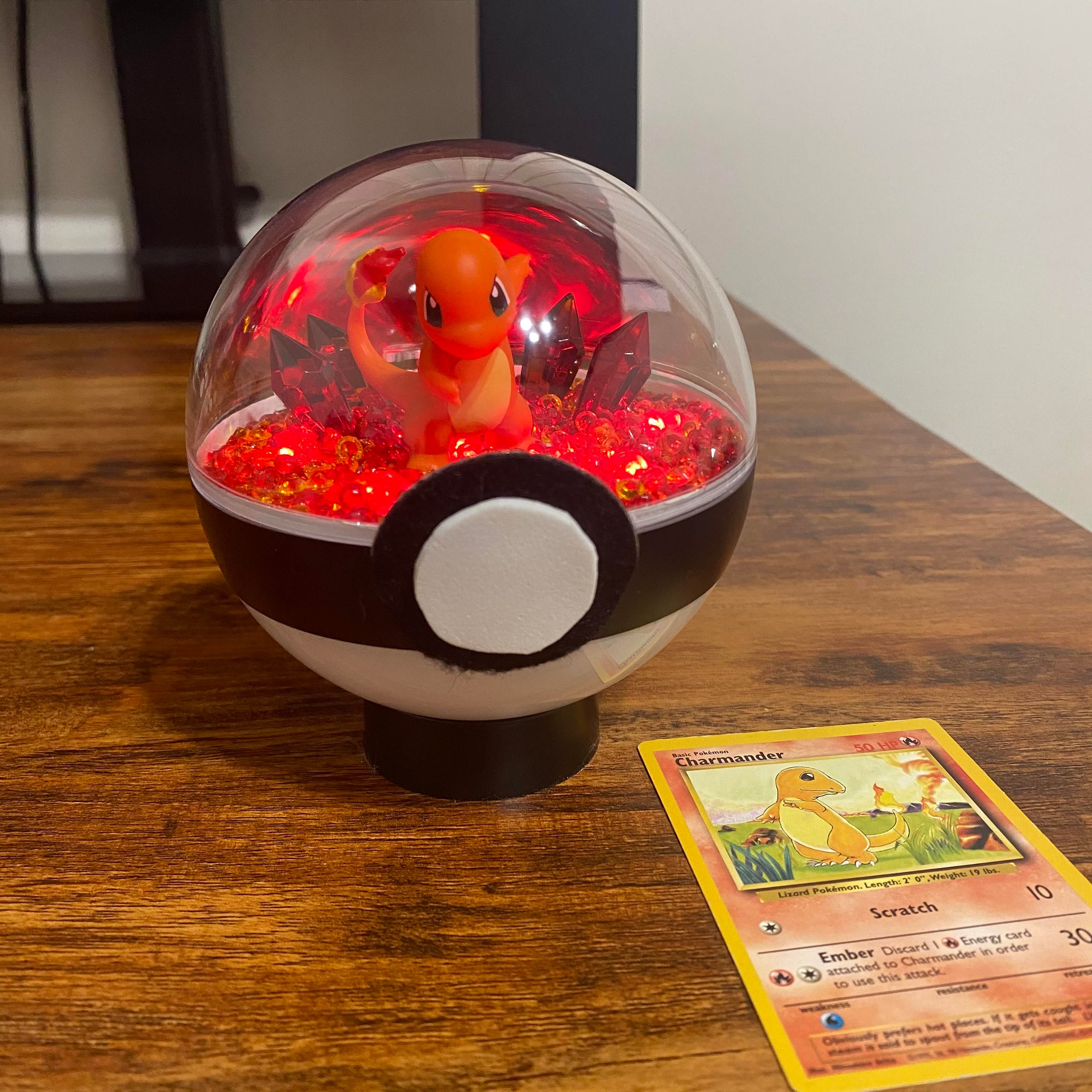Pokemon Terrarium With Lights Charmander 2 Pokemon - Etsy