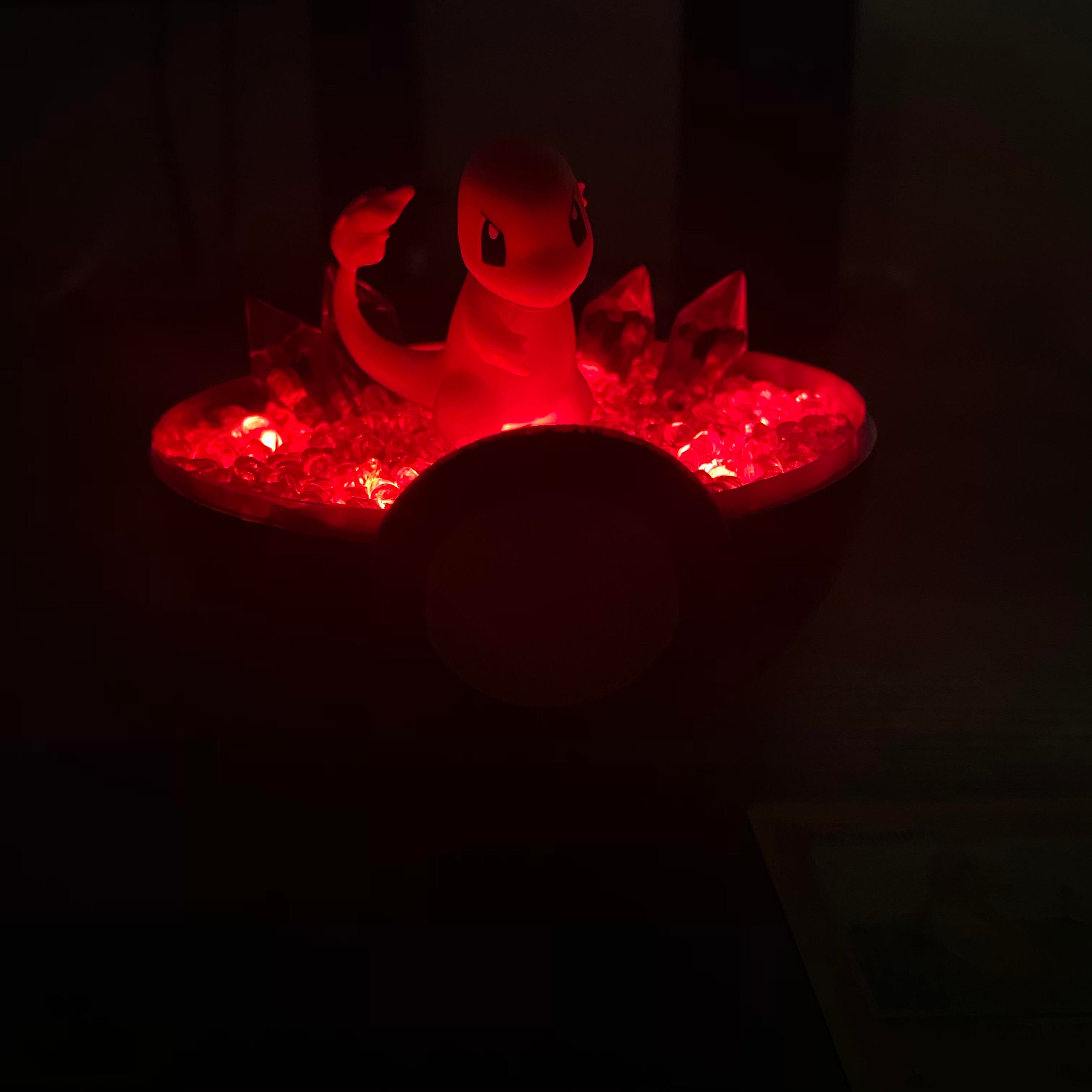 Pokemon Terrarium With Lights Charmander 2 Pokemon - Etsy