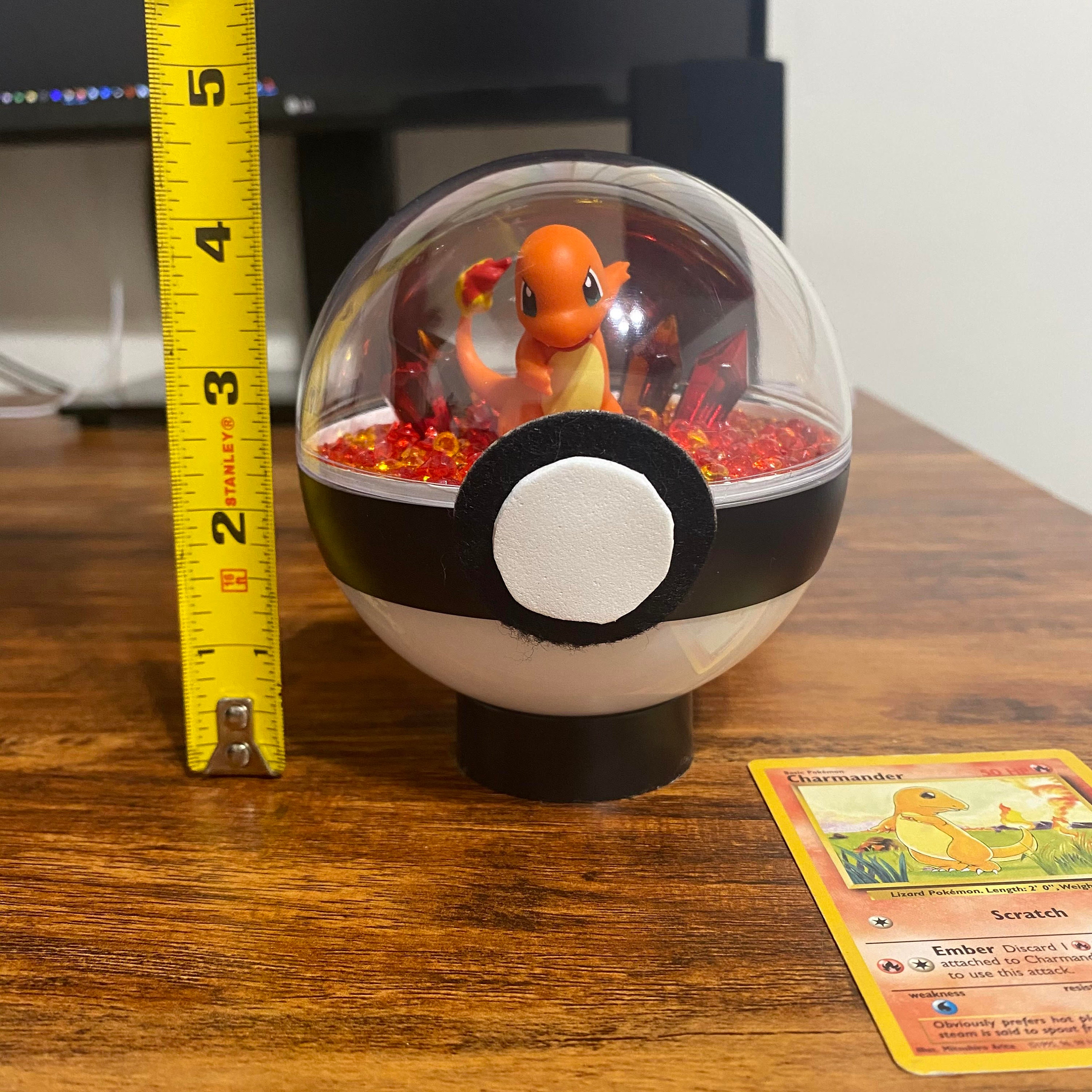Pokemon Terrarium With Lights Charmander 2 Pokemon - Etsy
