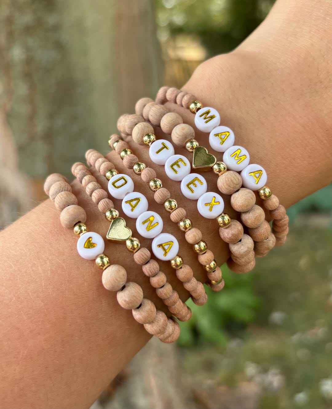 Custom Letter Bracelet, Custom Name Bracelet, Personalized Jewelry ...