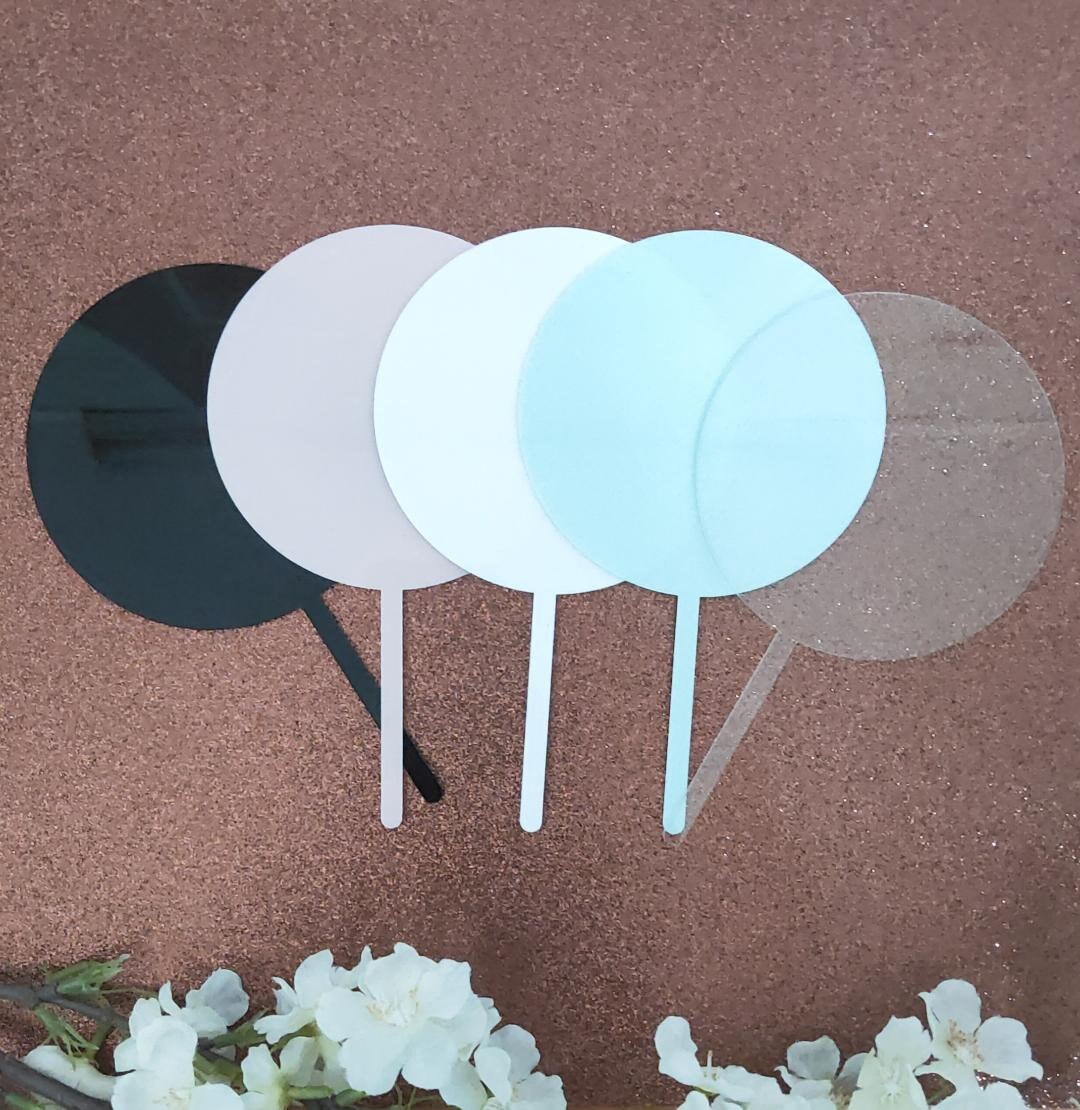 Blank Acrylic Cake Topper/ DIY/ Craft Blank/ Acrylic Blanks/ - Etsy ...