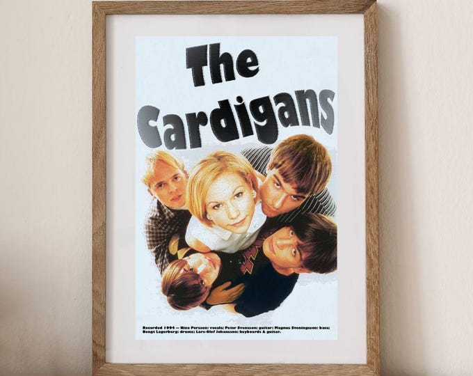 Original Vintage Mini Poster / Magazine Clipping - the Cardigans ...