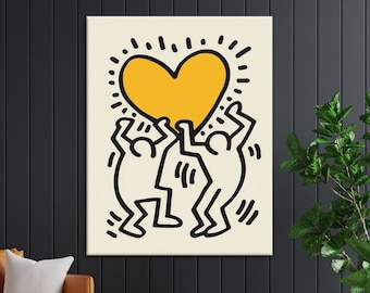 Stickman Art Painting - Etsy