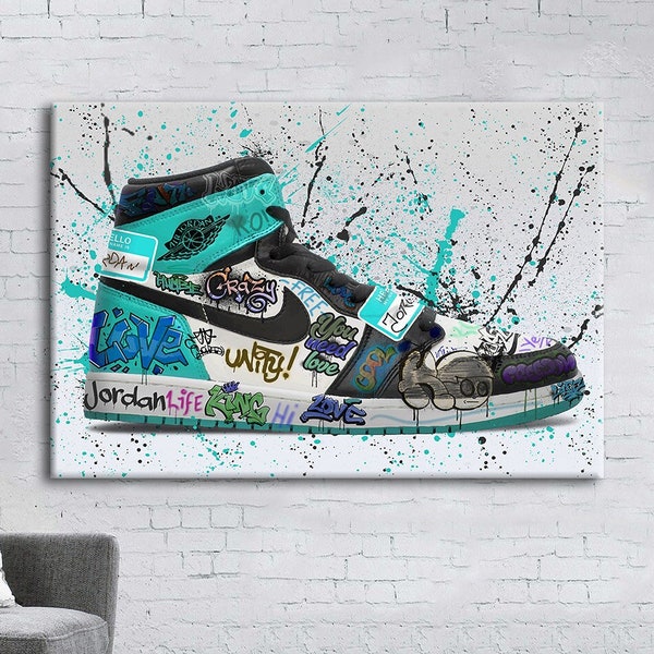 Graffiti Shoes - Etsy