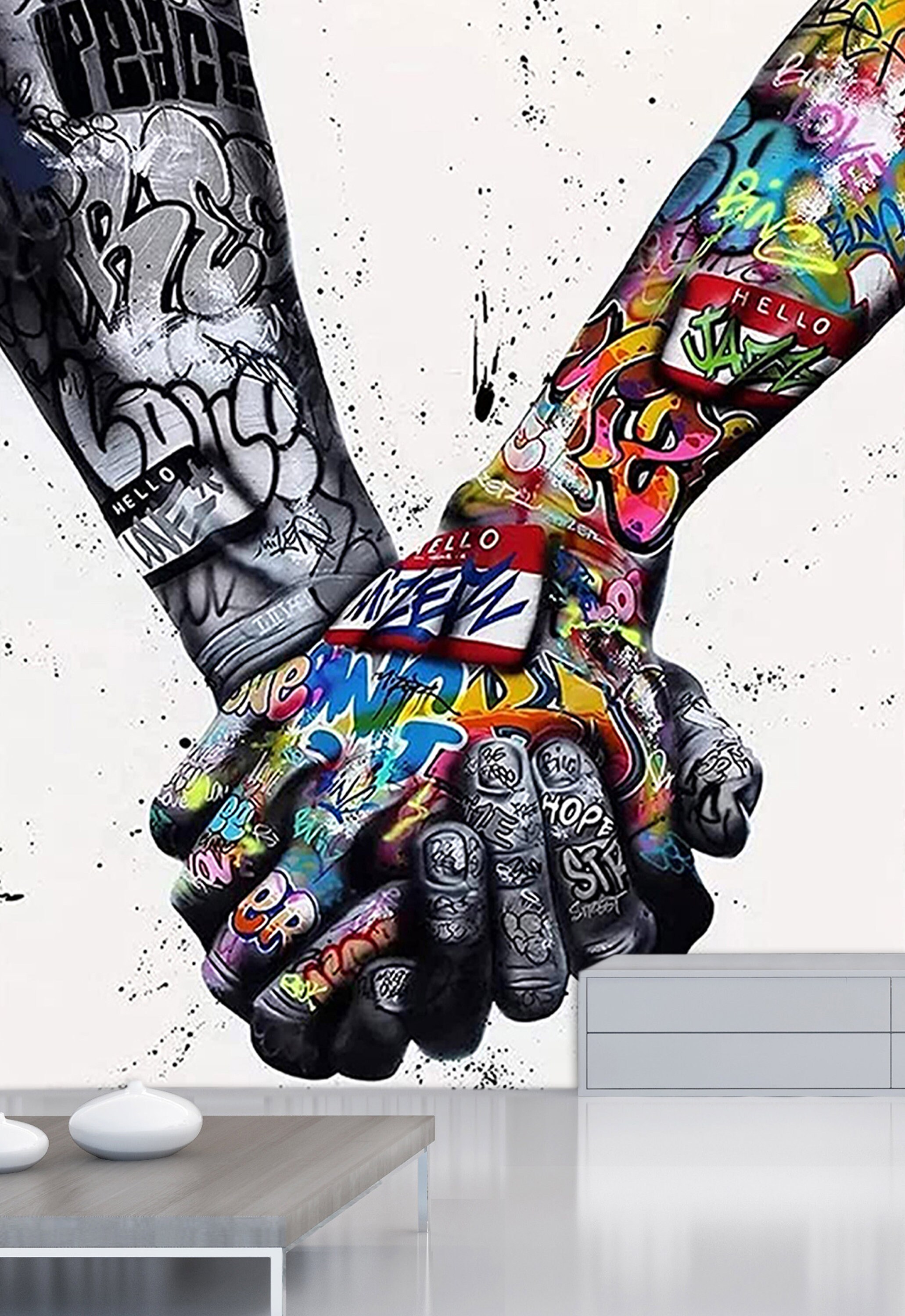 Street Art Wallpaper Love