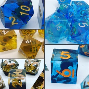 Your Custom Dice Set *details in Description* - Etsy
