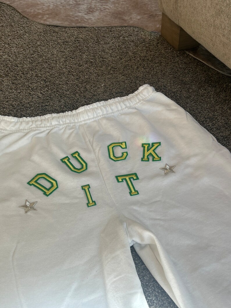 Duck It Sweatpants Unisex (university of Oregon) - Etsy