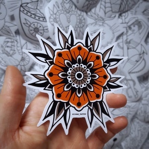 TRADITIONAL STICKERS PACK Tattoo Flash Stickers Oldschool Sticker ...