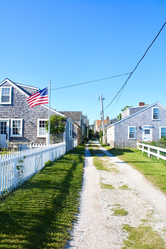 Sconset Bluff Walk Nantucket Island Framed Photo Art Print - Etsy