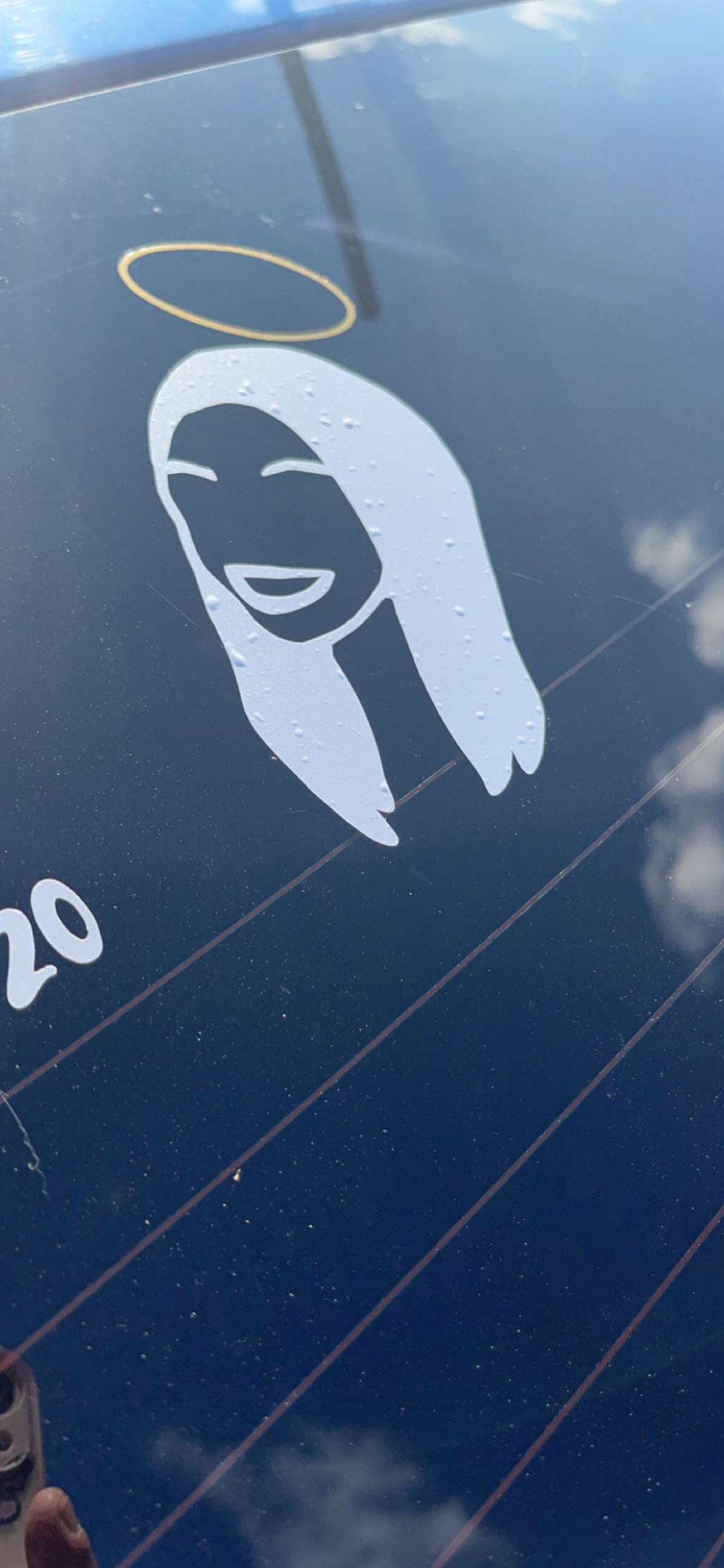 Custom Picture Outline, Custom Car Decal, Custom Outline Car Decal ...