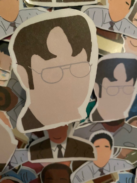 The Office Dwight Sticker The Office Sticker Dwight Sticker | Etsy