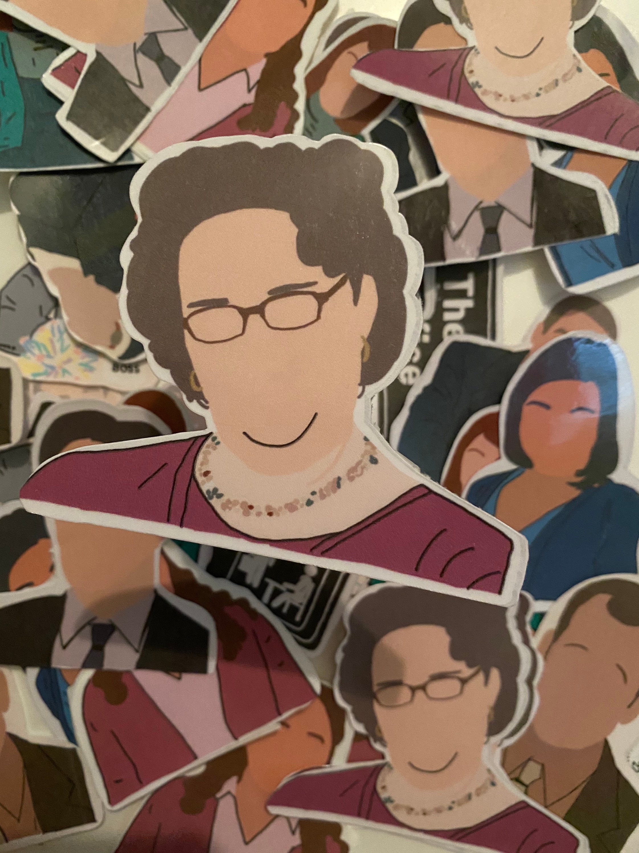 The Office Sticker, Phyllis Vance Sticker, Sticker, the Office, Phyllis ...