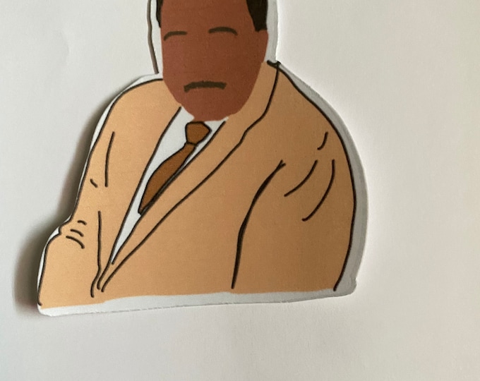 Stanley Hudson Sticker TV Show Stanley Hudson Decal the Office TV Show ...