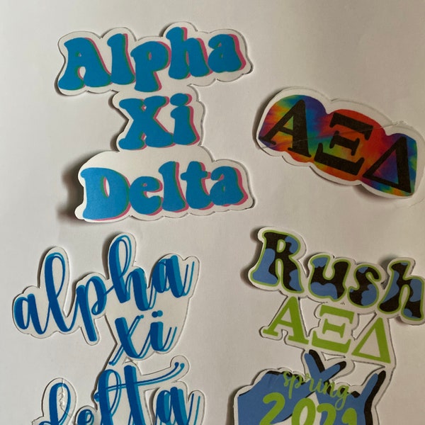 Alpha Xi Delta - Etsy