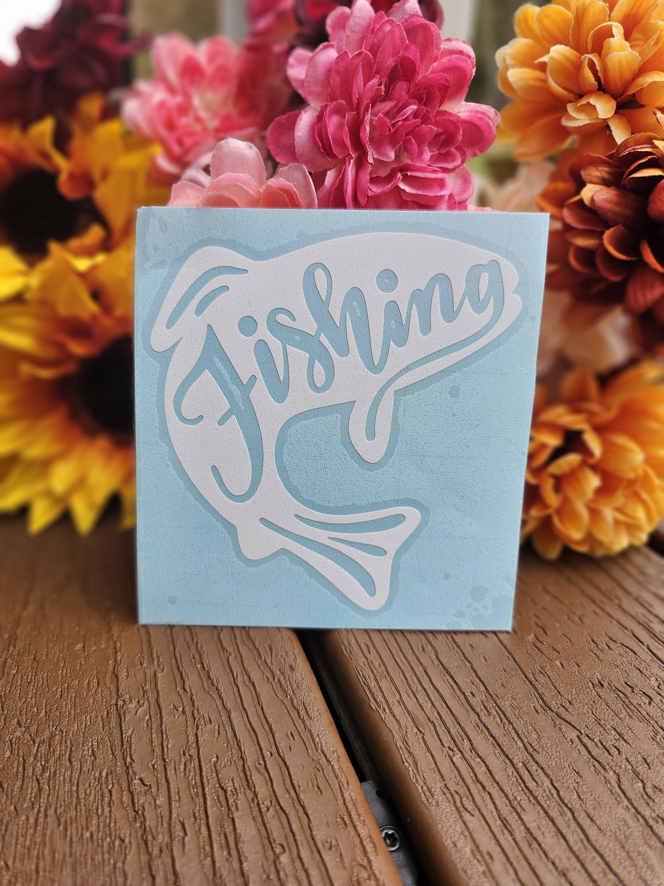 Fishing Themed Window Decals. - Etsy