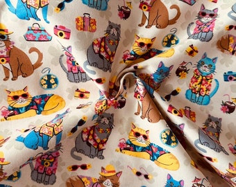 Jimmy Buffett Cheeseburger in Paradise 43 Wide 100% Cotton Fabric Sold ...