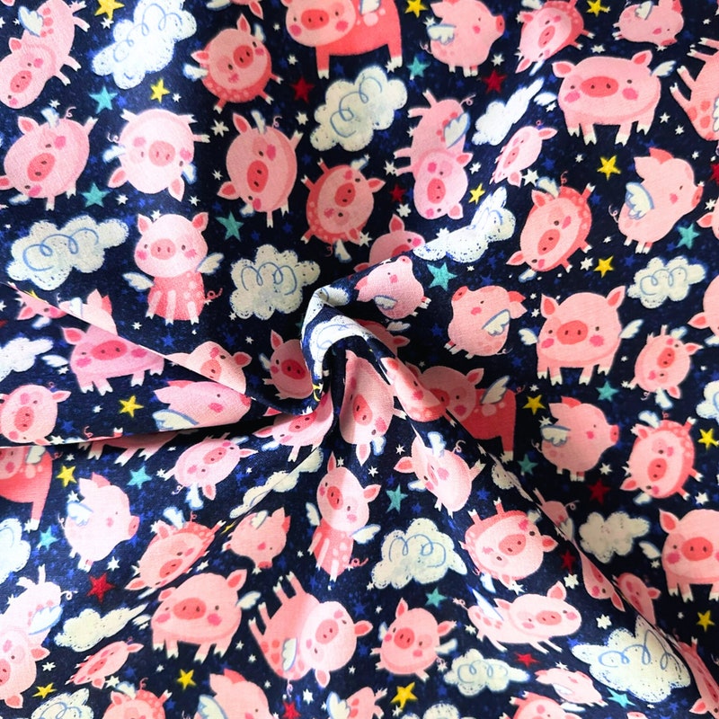 Pig Fabric - Etsy