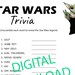 Printable Star Wars Trivia Word Scramble, Printable Mandalorian, Star ...