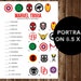 Avengers Trivia Printable, Avengers Birthday Party, Printable Marvel ...