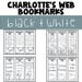 Charlotte's Web Printable Bookmarks - Etsy