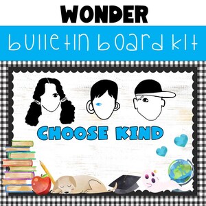 Wonder Kindness Chain and Bulletin Board Kit - Etsy