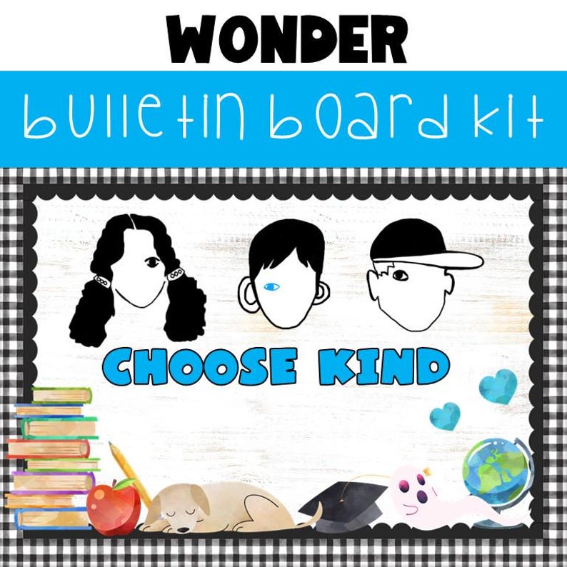 Wonder Kindness Chain and Bulletin Board Kit - Etsy