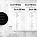 Printable Star Wars Trivia, Printable Mandalorian Game, Star Wars ...