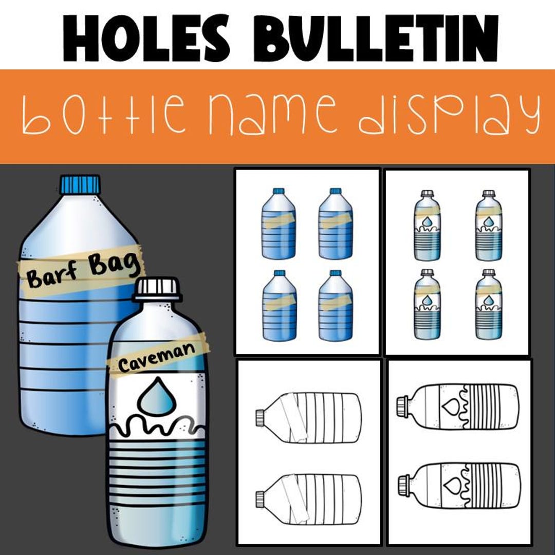 Holes Bulletin Board Kit: Name Display/literature Guide | Comprehension ...