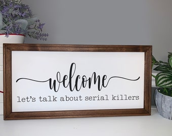Funny welcome sign | Etsy