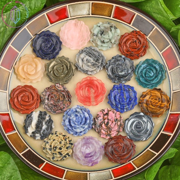 Carved Rose Pendant - Etsy