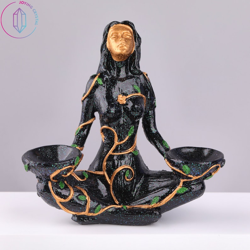 Resin Goddess Gaia Statue Baseresin Goddess Earth - Etsy