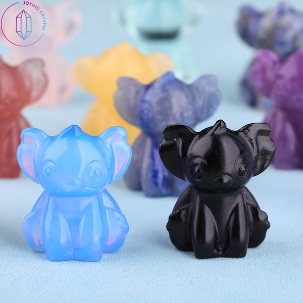 Stitch Crystal Figurine - Etsy
