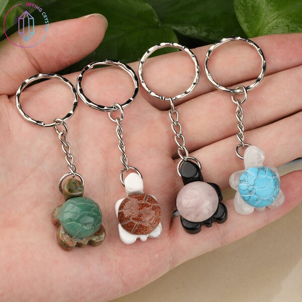 Turtle Keychain - Etsy