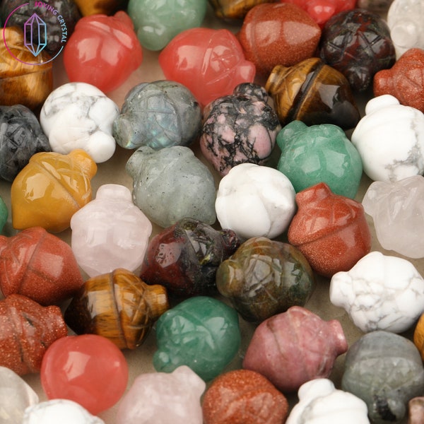 Crystal Acorn Figurine - Etsy