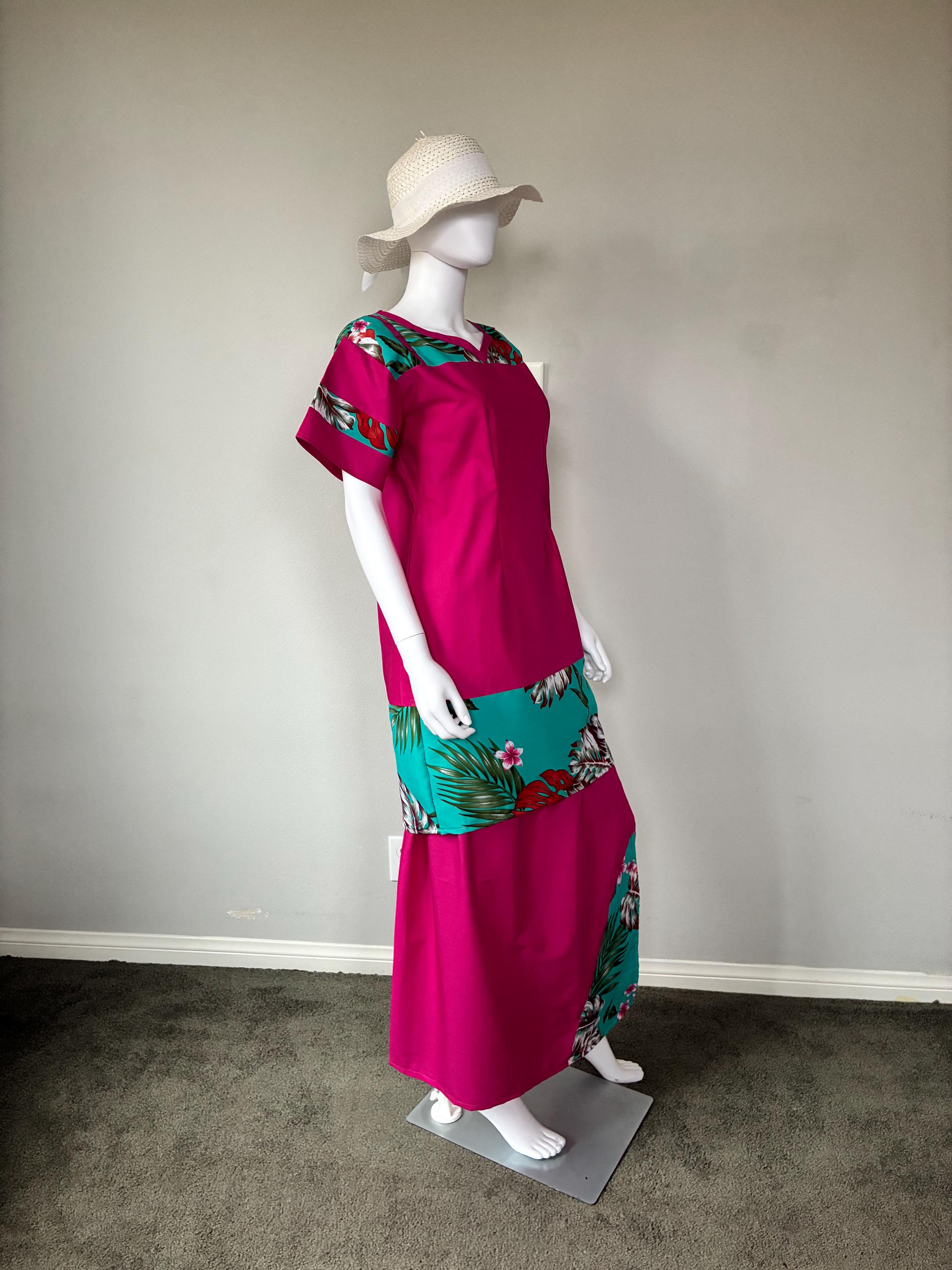 Puletasi, Polynesian / Tribal Island Design, Short Sleeves, Brand New ...