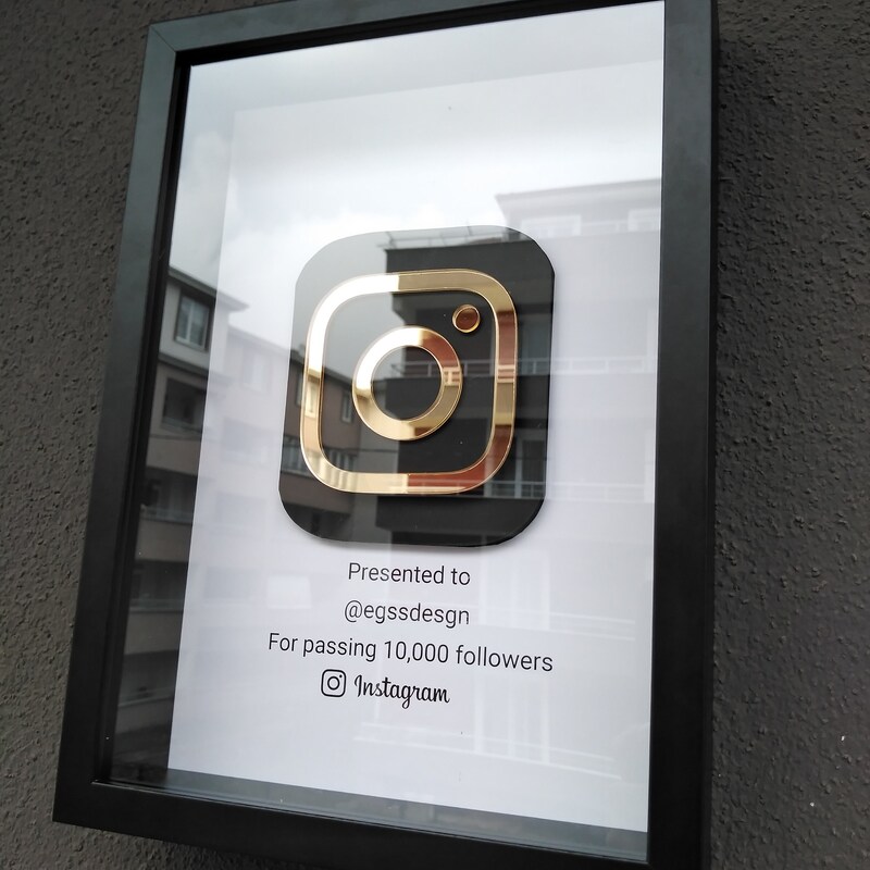 Youtube Plaque - Etsy