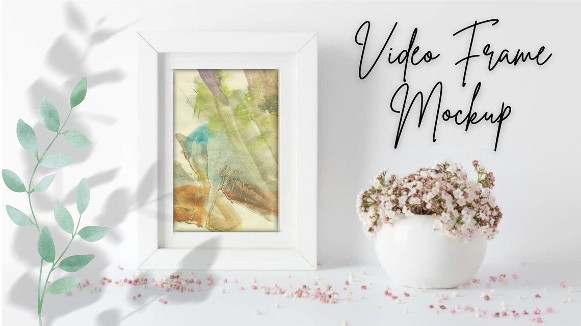 Video Frame Mockup Easiest Way to Make Video Frame Mockup | Etsy