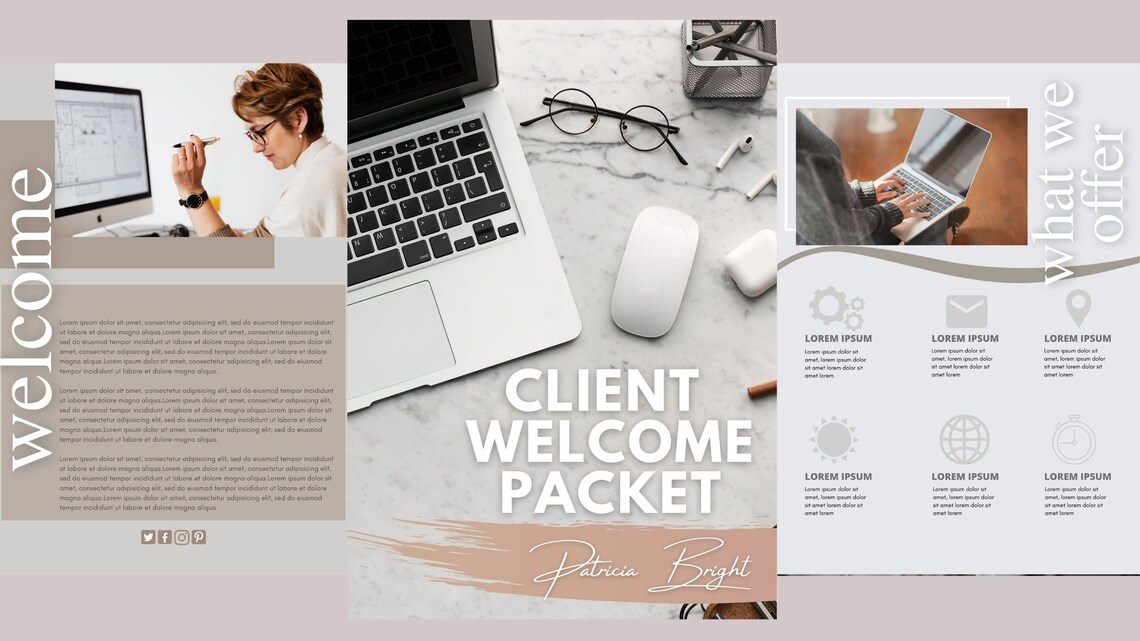 Client Welcome Packet Client Welcome Kit New Client Welcome - Etsy