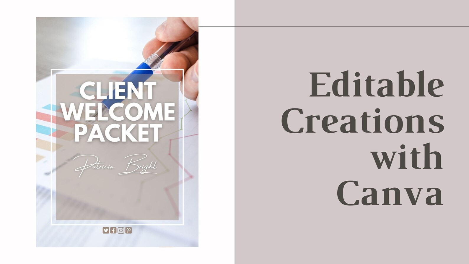 Client Welcome Packet Client Welcome Kit New Client Welcome - Etsy