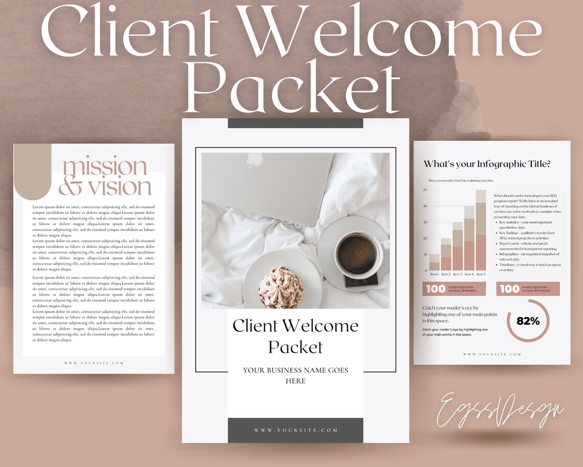 Client Welcome Client Welcome Packet Client Welcome Packet - Etsy