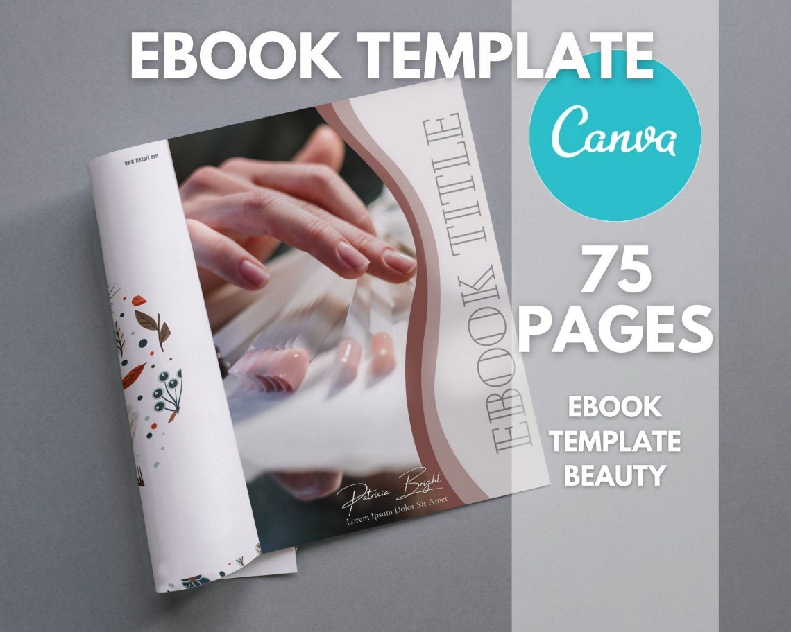 Ebook Template Ebook Template Canva Ebook Canva Template Etsy