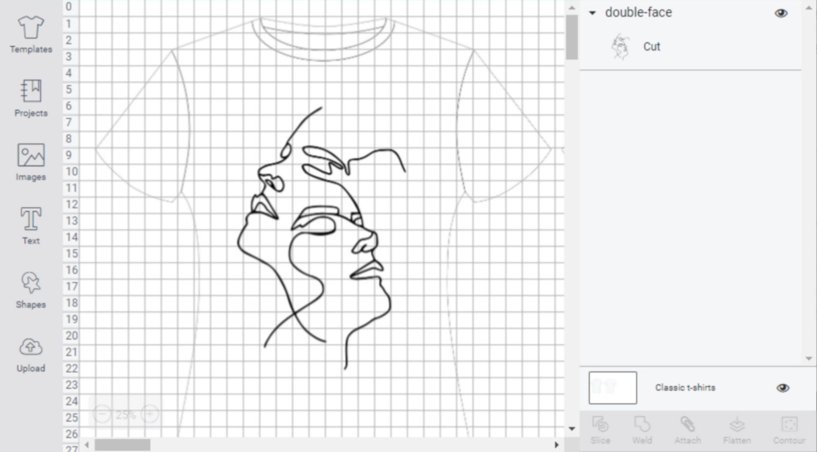 Line Art Svg, Line Drawing Svg for Cricut, Line Art Face Svg Files for ...