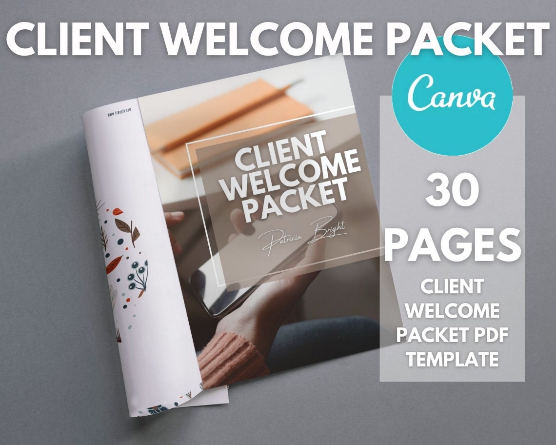 Client Welcome Kit, Client Welcome Packet, New Client Welcome Packet ...