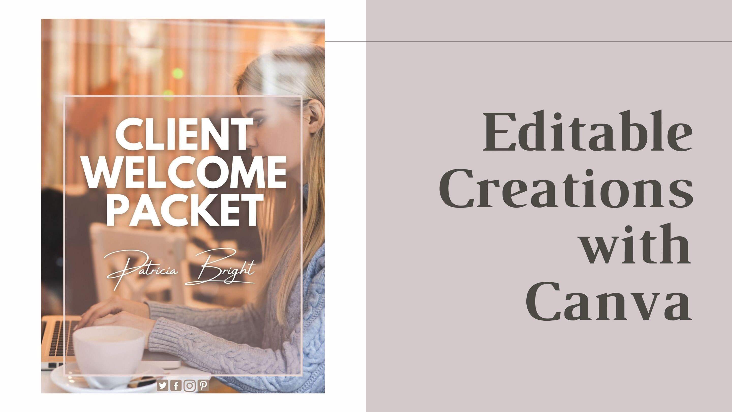 New Client Welcome Kit Client Welcome Packet New Client - Etsy