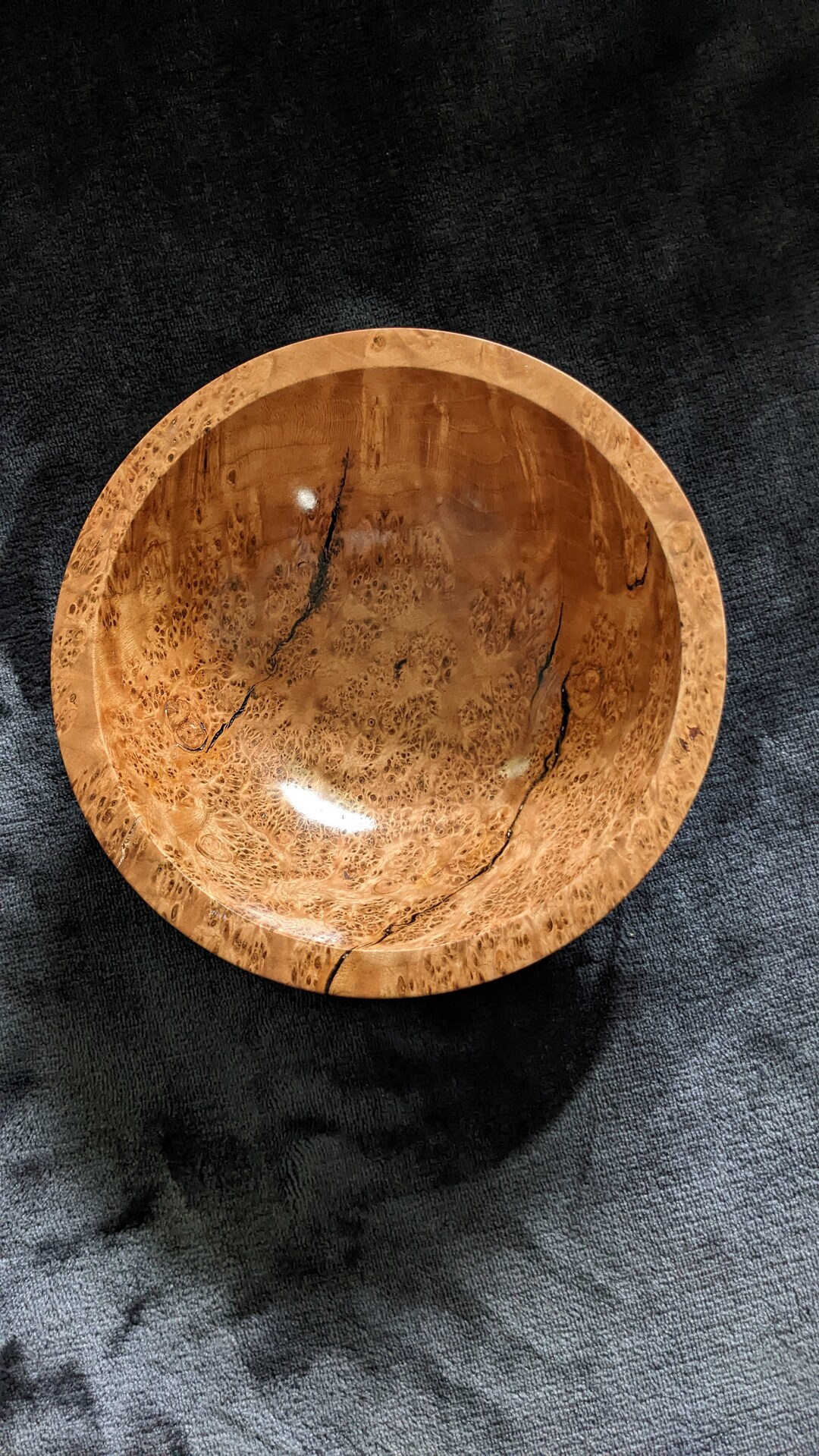 7 Cherry Burl Wood Bowl CHE0045 - Etsy
