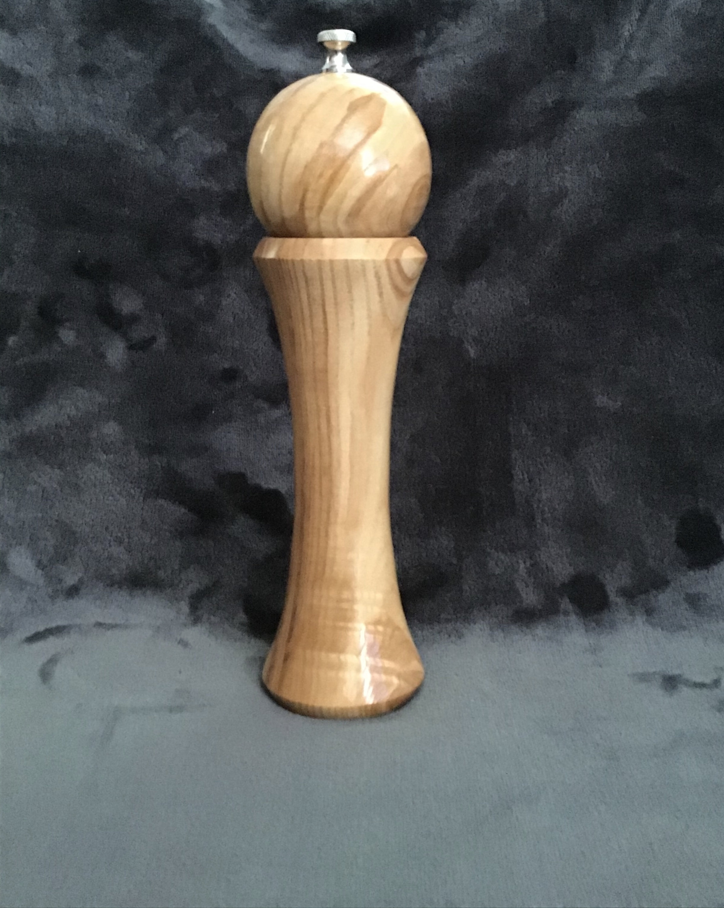 Ash Wood Pepper and Salt Grinder Set (2 Grinders Total) - Etsy Singapore