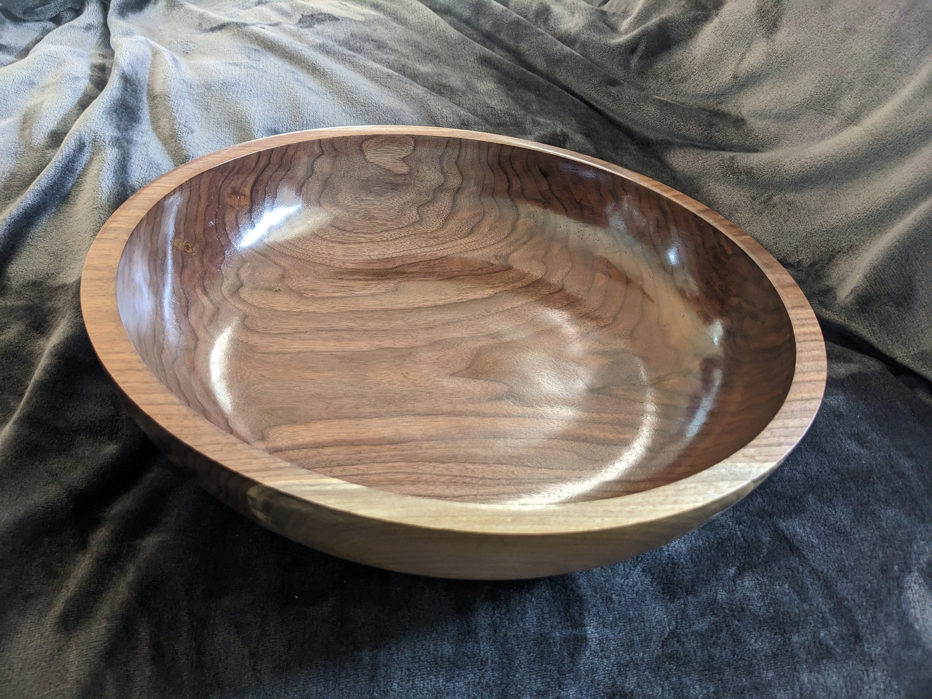 17 Black Walnut Wood Bowl BW0032 - Etsy